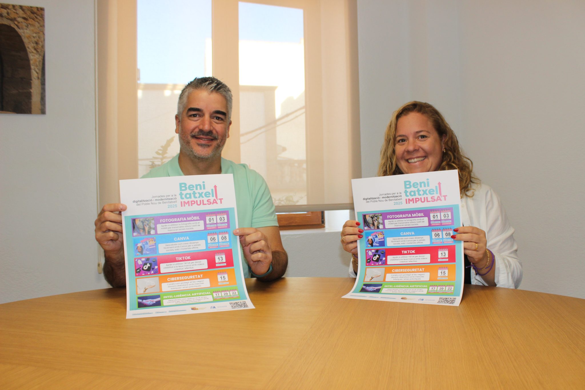 Benitatxell Impulsa't is back with new free workshops on artificial intelligence, Tik Tok, Canva ...